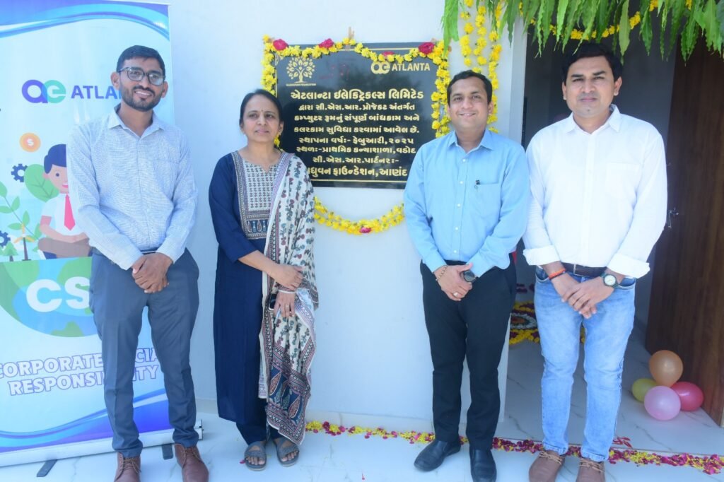 Enhancing Digital Learning: Atlanta Electricals Ltd. & Madhuvan Foundation Inaugurate Modern ...